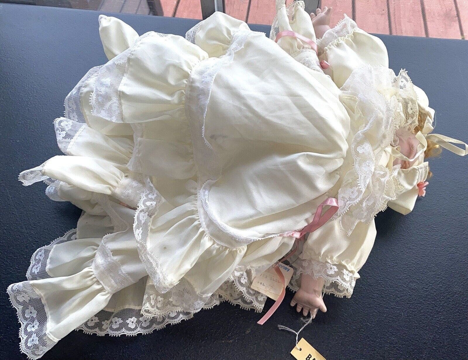 Vintage Seymour Mann Baby Sue Porcelain Doll Connoisseur Limited Ed ...