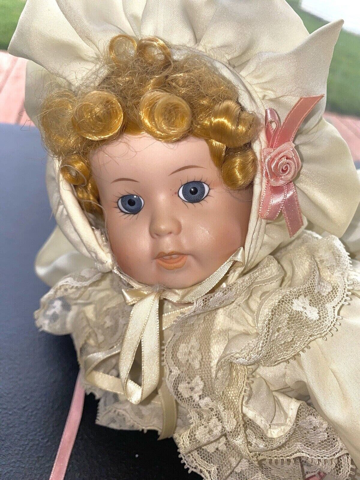 Vintage Seymour Mann Baby Sue Porcelain Doll Connoisseur Limited Ed ...
