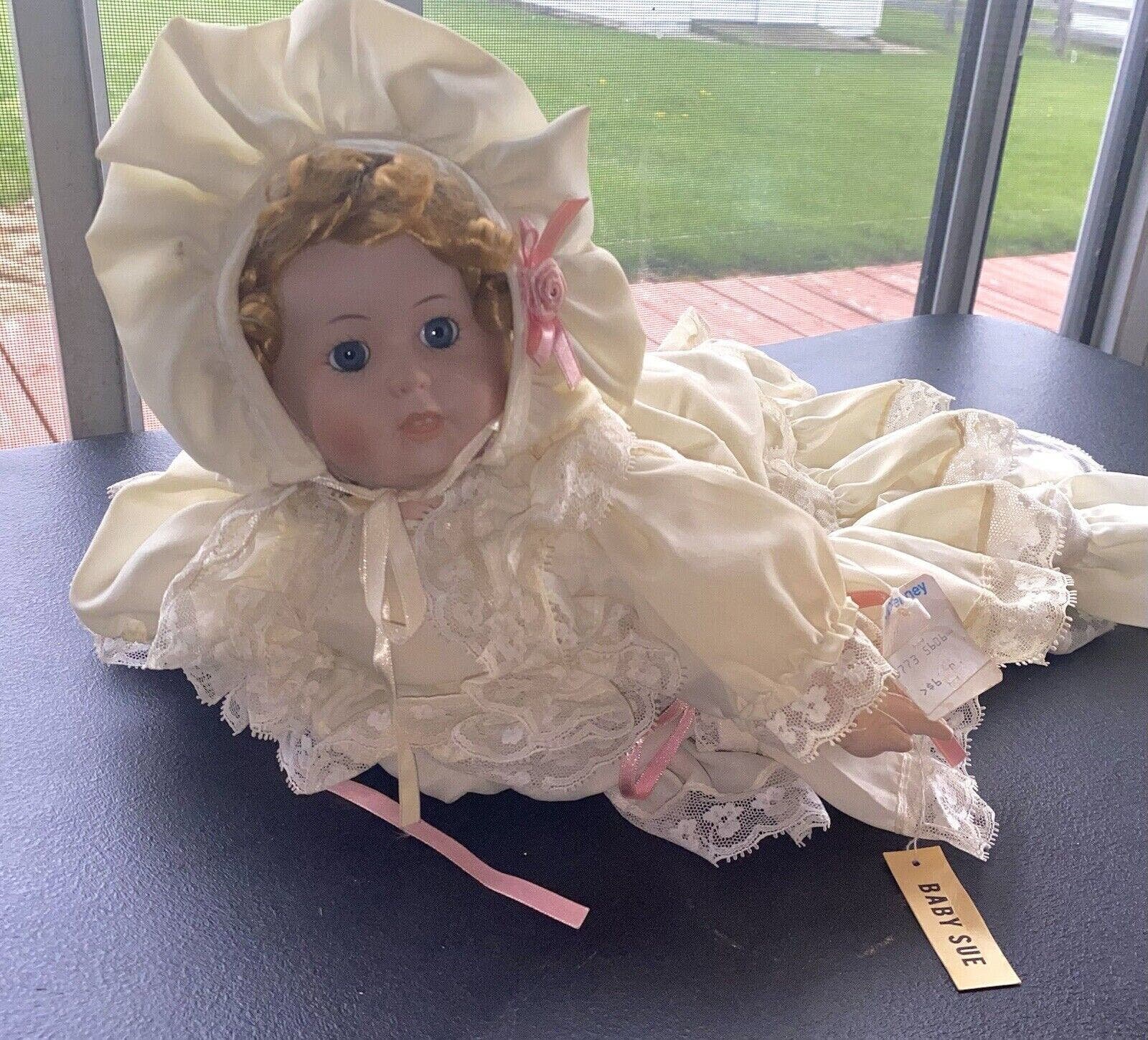 Vintage Seymour Mann Baby Sue Porcelain Doll Connoisseur Limited Ed ...