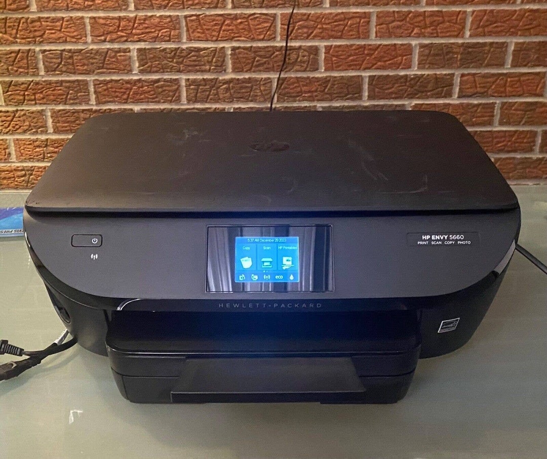 HP Envy 5660 Wireless All-in-one Photo Printer Low Page Count 766 No ...