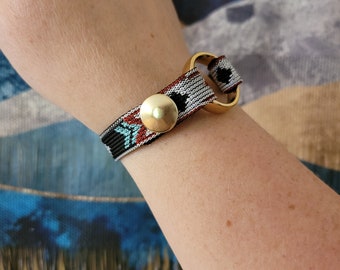 Widow Wedding Band Bracelet - Etsy