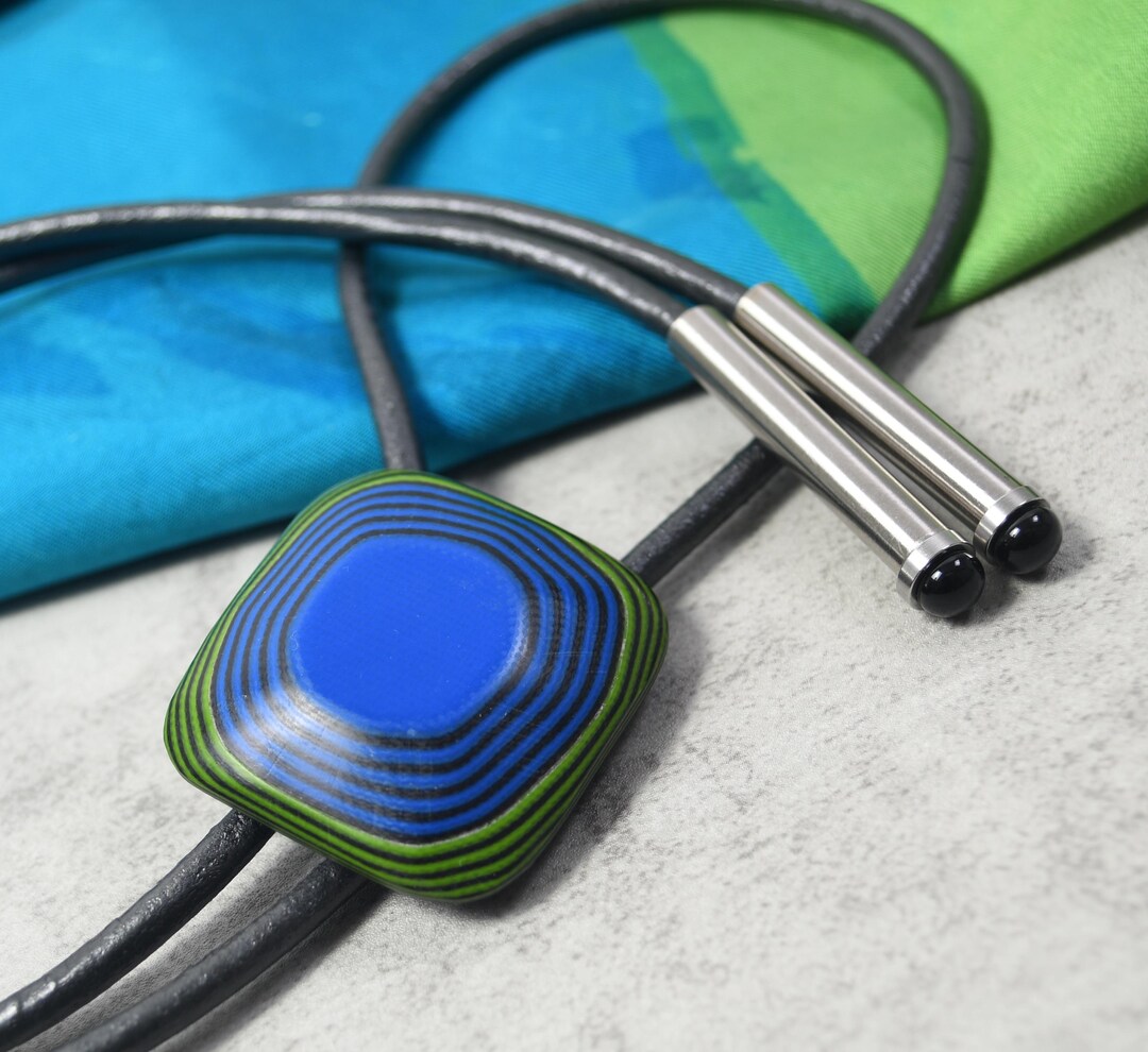 Bolo Tie, Knife Makers Bolo, One of a Kind Tips, Special Occasion Bolo ...