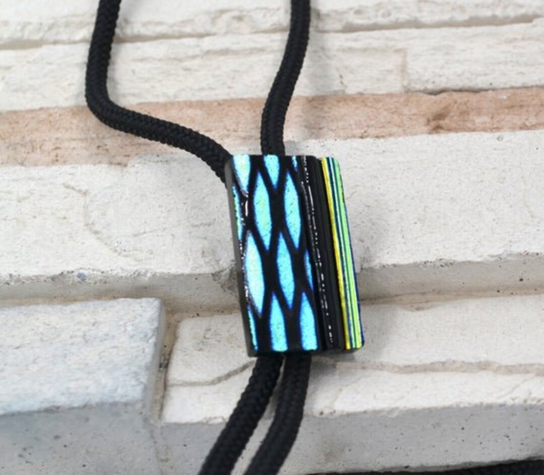 Corbata Bolo Ocasión especial Vidrio dicroico Corbata Bolo - Etsy España