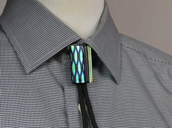 Corbata Bolo Ocasión especial Vidrio dicroico Corbata Bolo - Etsy España