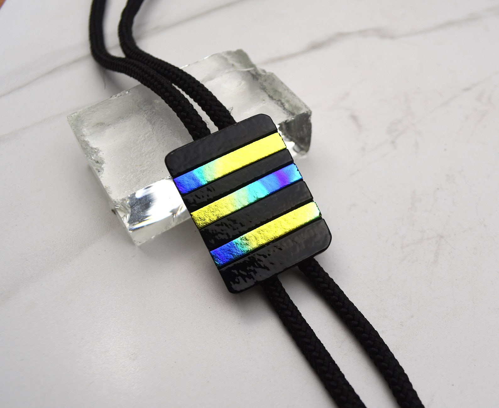 Bold Modern Bolo Choose Round or Rectangular Shape Sparkling - Etsy
