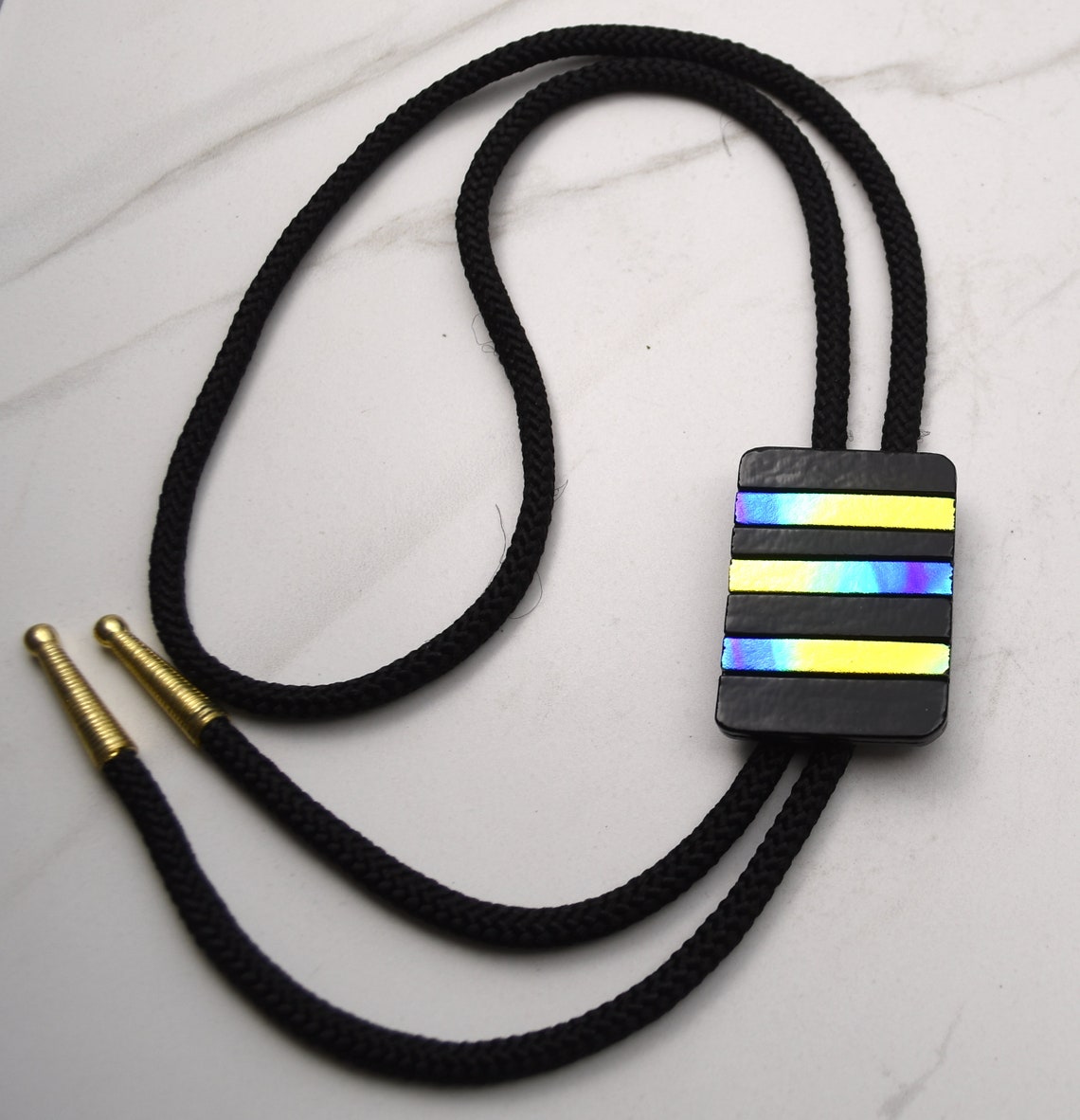 Bold Modern Bolo Choose Round or Rectangular Shape Sparkling - Etsy