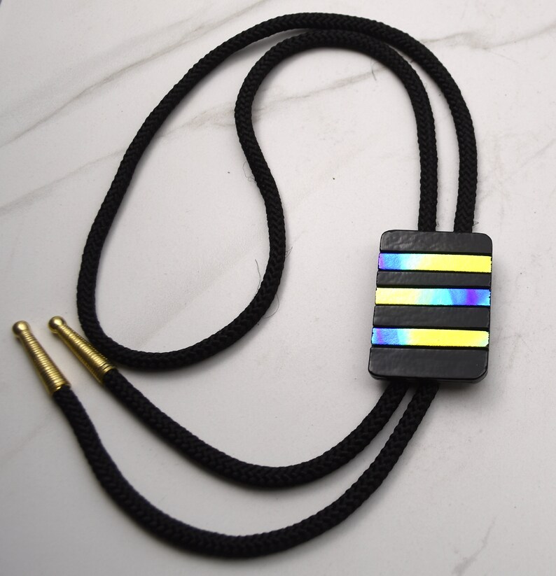 Bold Modern Bolo Choose Round or Rectangular Shape Sparkling - Etsy