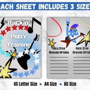 Potty Training Reward Chart, Positive Behavior Reinforcement for ...