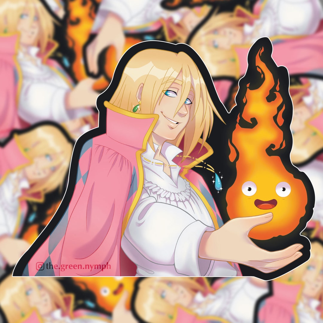 Howls Moving Castle Sticker - Etsy