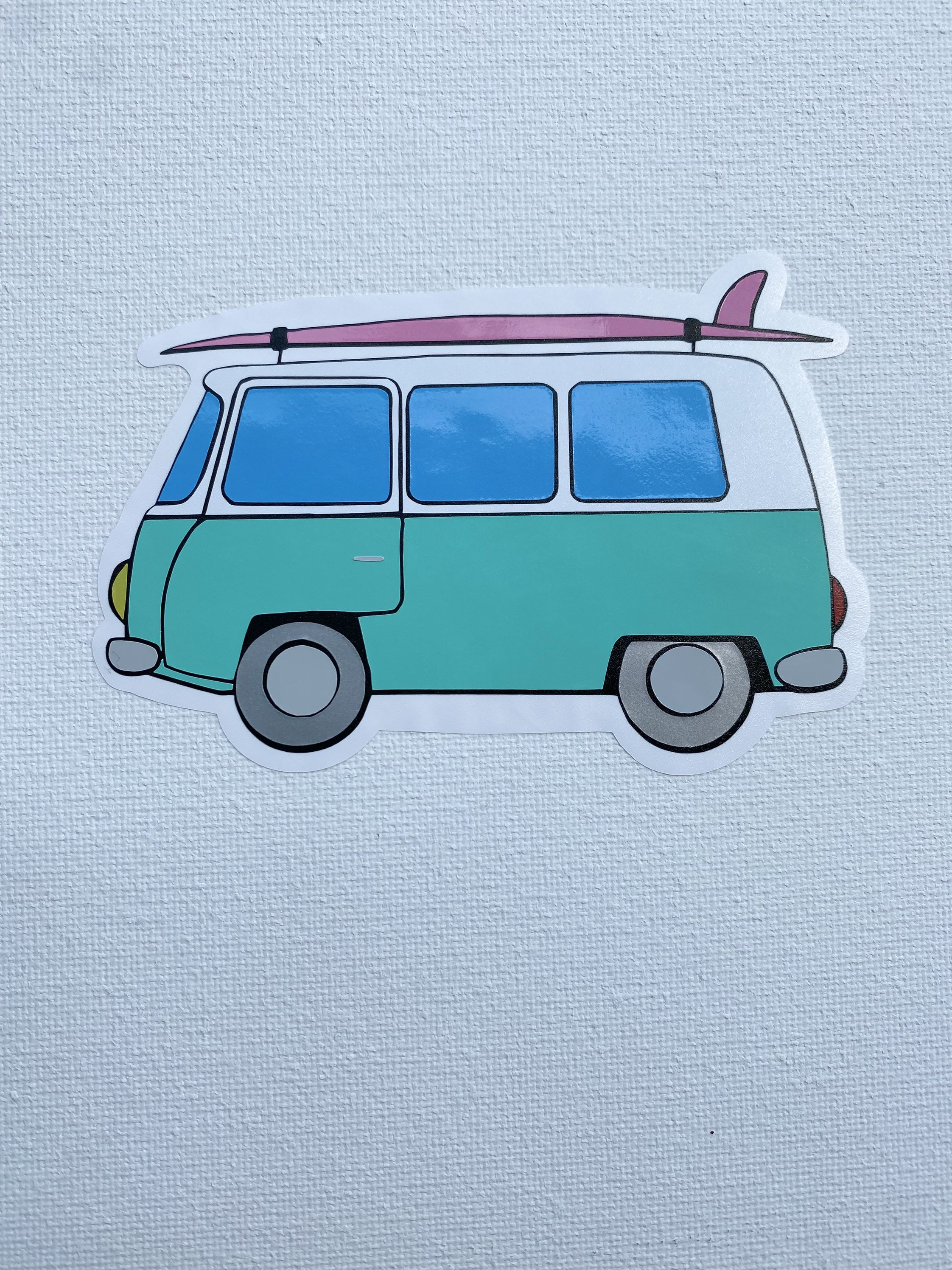 Vinyl Hippy Van Decal - Etsy
