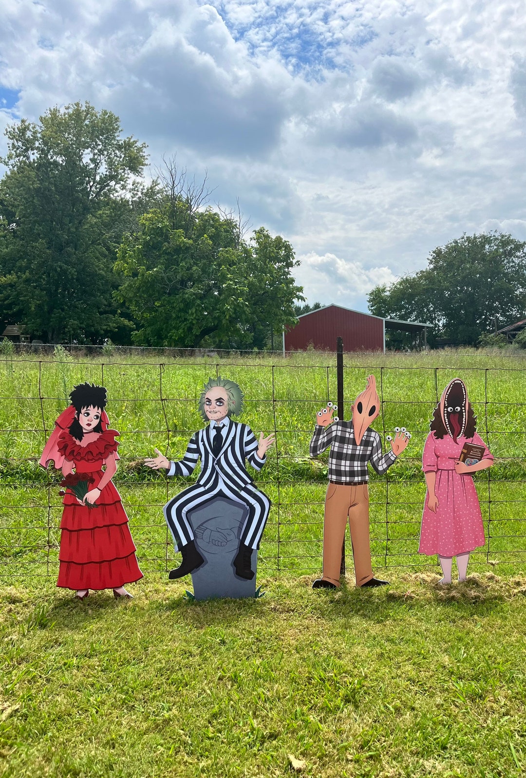 Beetleman and Friends! Large 48" Yard Art - Etsy