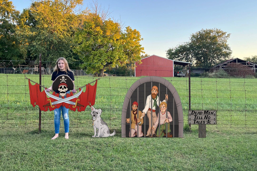 Pirates Movie Set #2 Yard Art Halloween Display. - Etsy