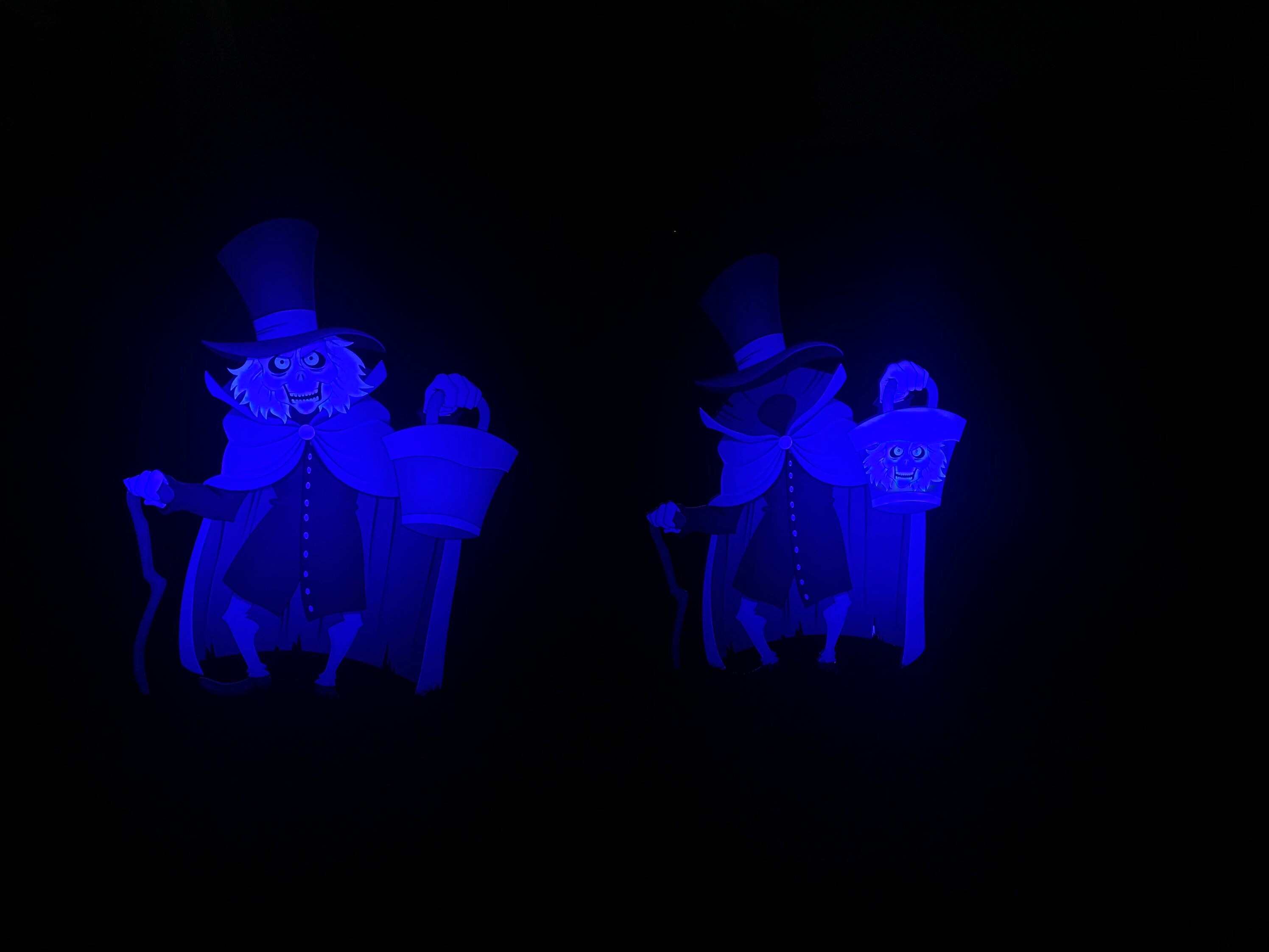 Haunted Mansion Ghost Bride and Hatbox Ghost Yard Display Cutouts - Etsy