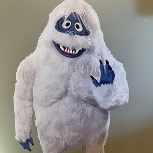 Yeti Wall Cling Almost 3ft Tall. Christmas Movie Decorations. Easily ...