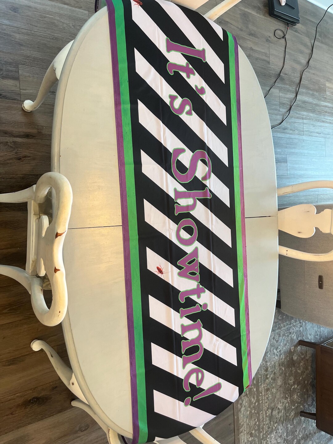 It’s Showtime Table Throw. Various Sizing Available. Halloween Table ...