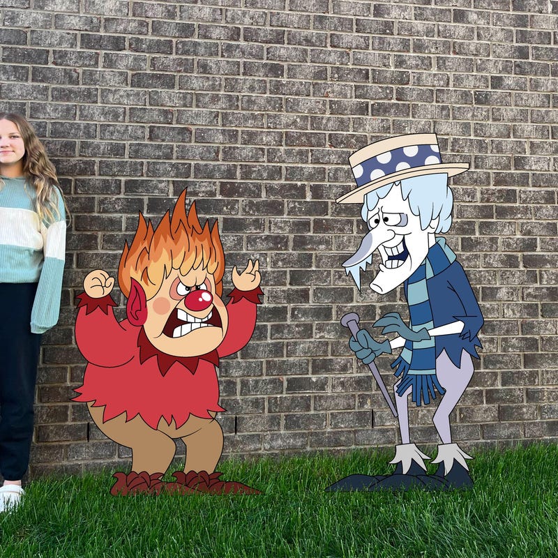 Heat Miser Snow Miser Decorations - Etsy