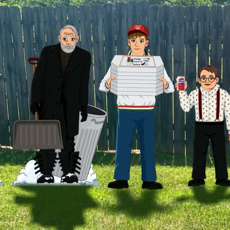 Home Alone Cutouts - Etsy