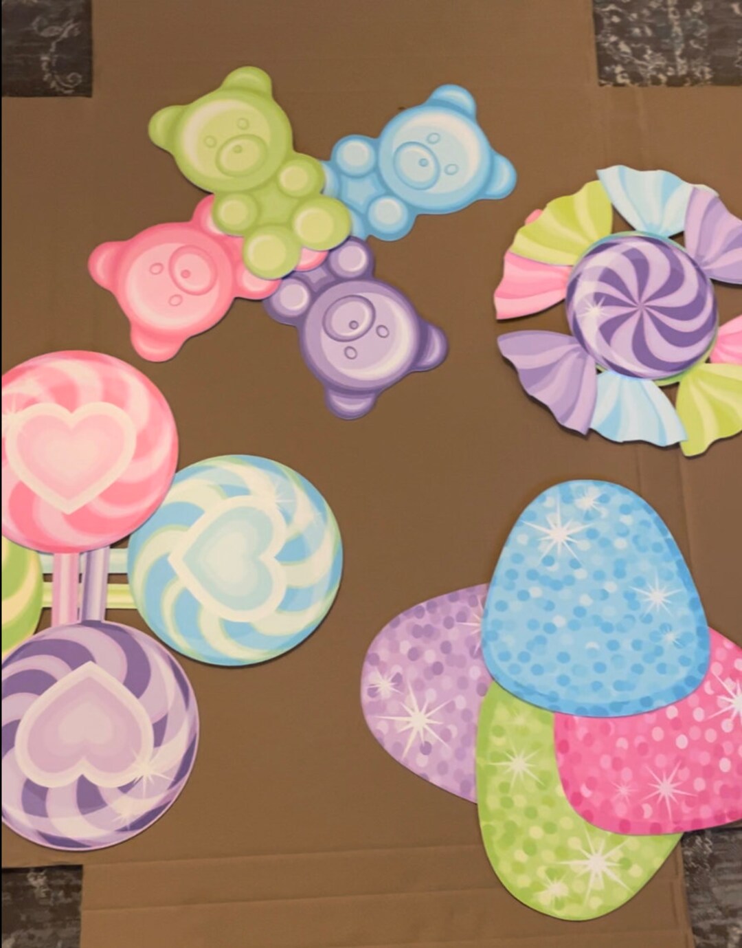 Candy Themed Wall Decor - Etsy