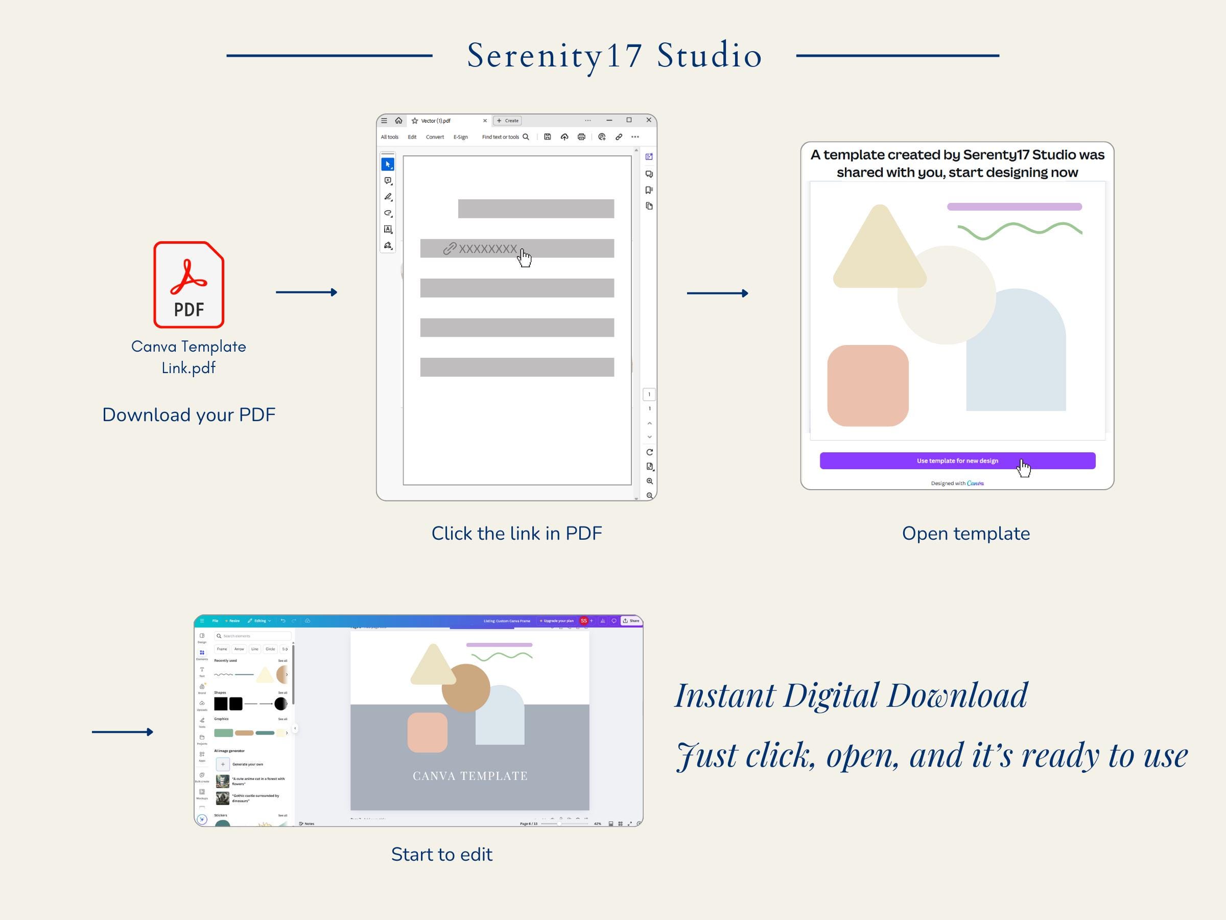 7 Basic Paper Canva Templates in Letter Size + A4 | Design Your Own ...
