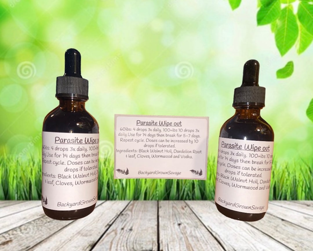 Parasite Wipe Out Tincture| Add Fulvic for Bundle - Etsy