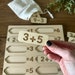 Wood Math Board Addition and Subtraction Hands-on Learning Natural ...