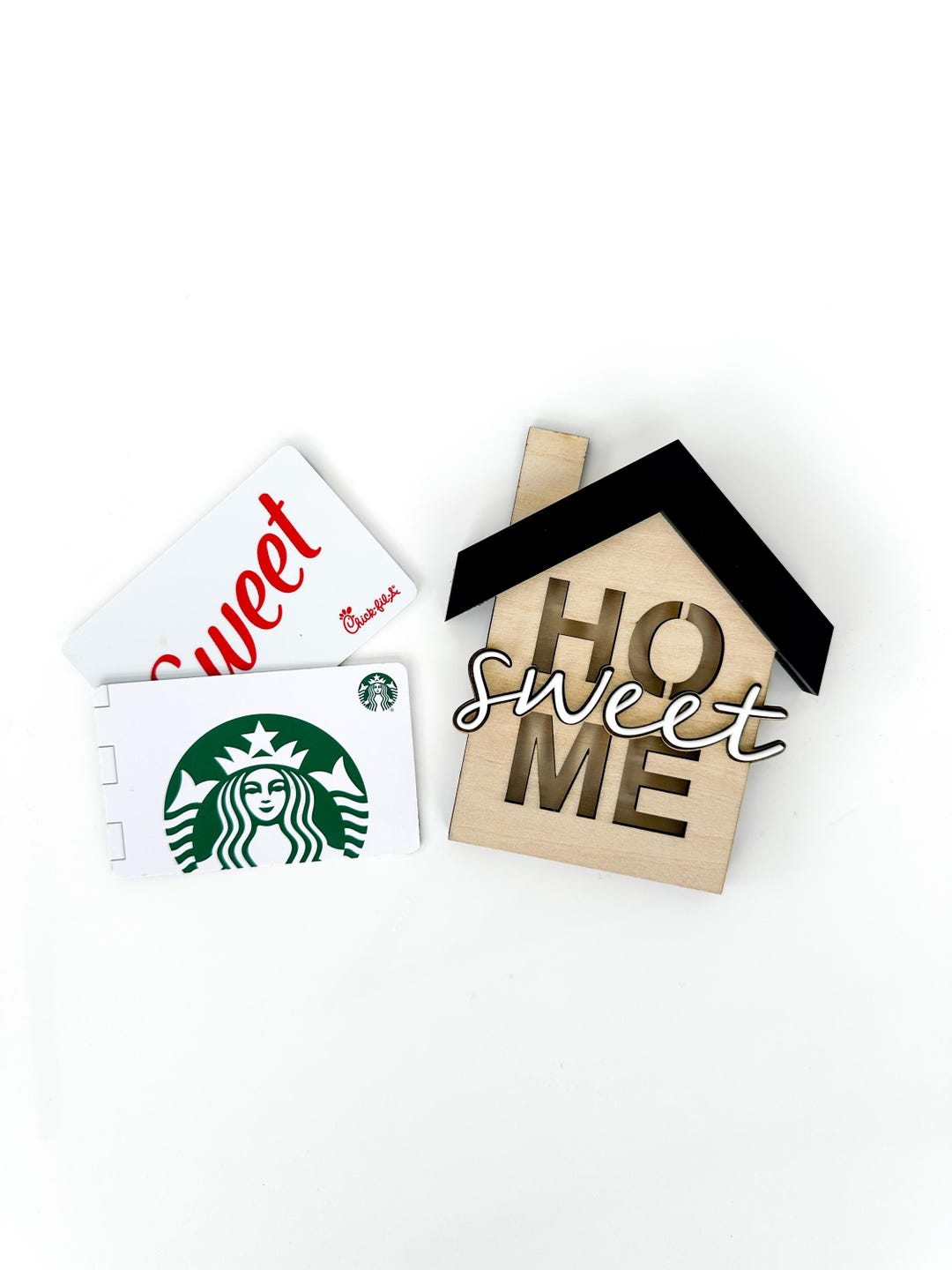 New Home Gift Card Holder | Wooden Gift Card | Welcome Home ...