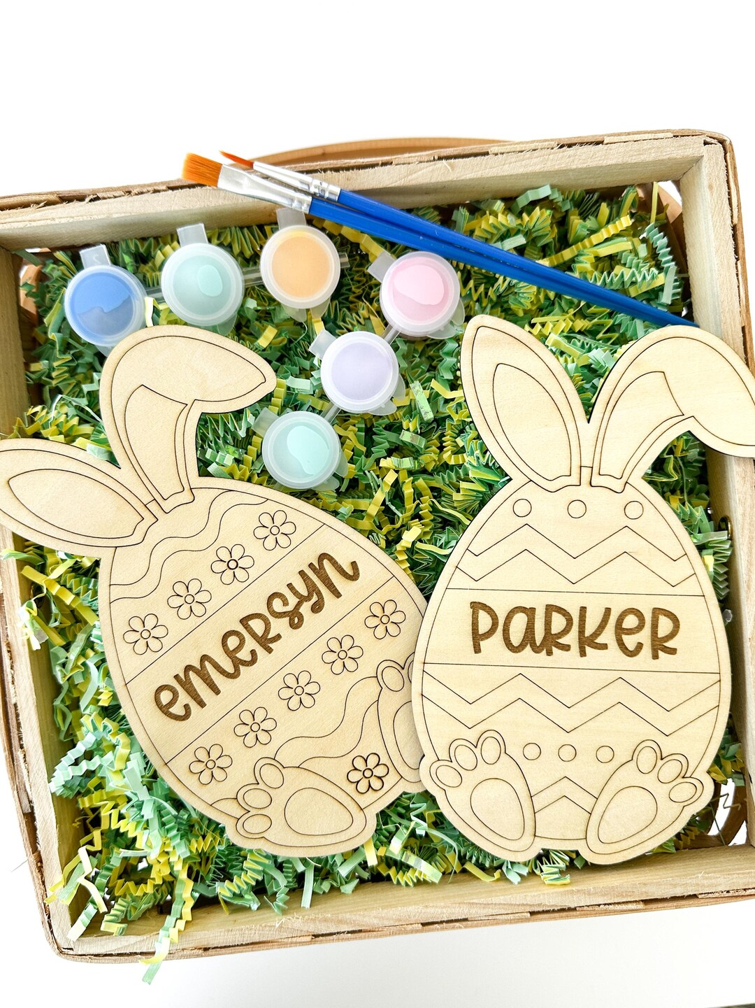 Personalized Easter Paint Kit | Easter Craft | DIY Wooden Craft ...