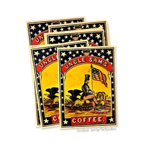 Vintage Uncle Sam Label Reproductions - Etsy