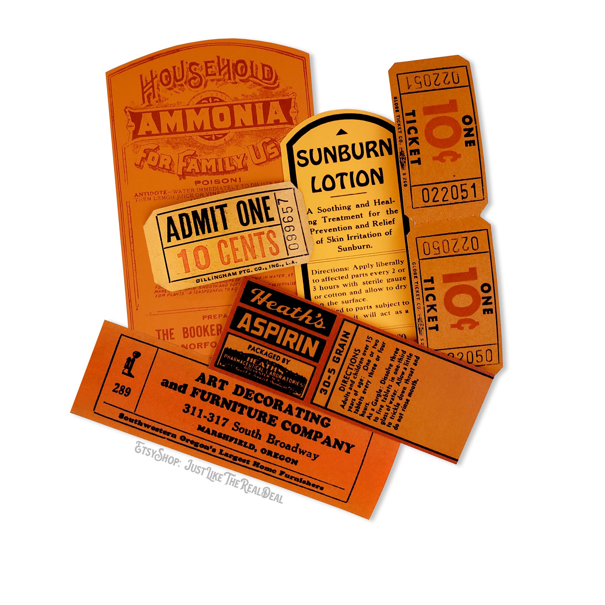 Vintage Halloween Ephemera 20 Piece Assortment High Quality - Etsy