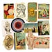 Vintage Fortune Teller Stickers Paper Die Cuts, Fortune Telling ...