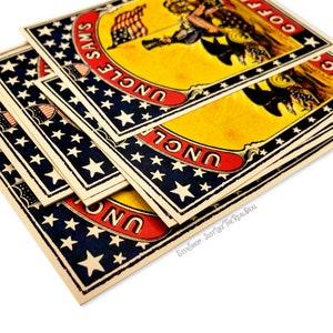 Vintage Uncle Sam Label Reproductions - Etsy
