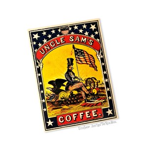 Vintage Uncle Sam Label Reproductions - Etsy