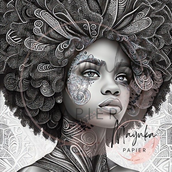 Gray Scale Faces - Etsy