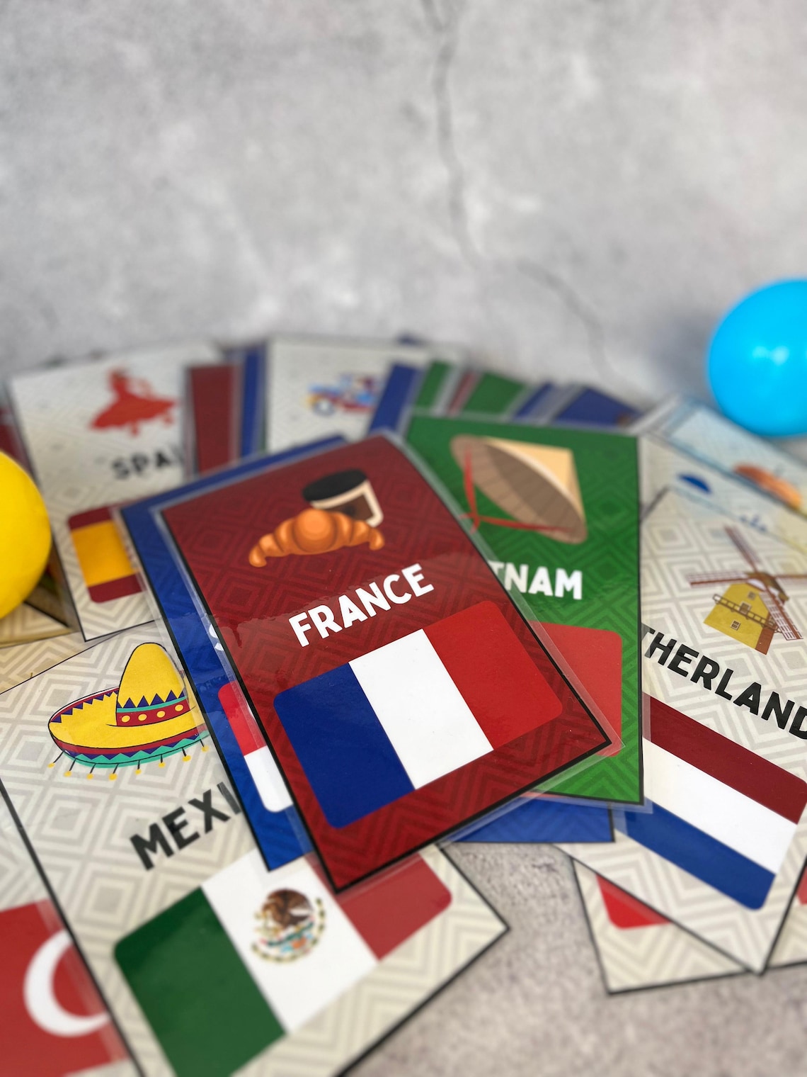 WORLD FLAGS FLASHCARDS, Countries Flashcards, Printable Flags ...