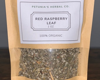 Dried Organic Raspberry Leaves Raspberry Tea Red Raspberry - Etsy