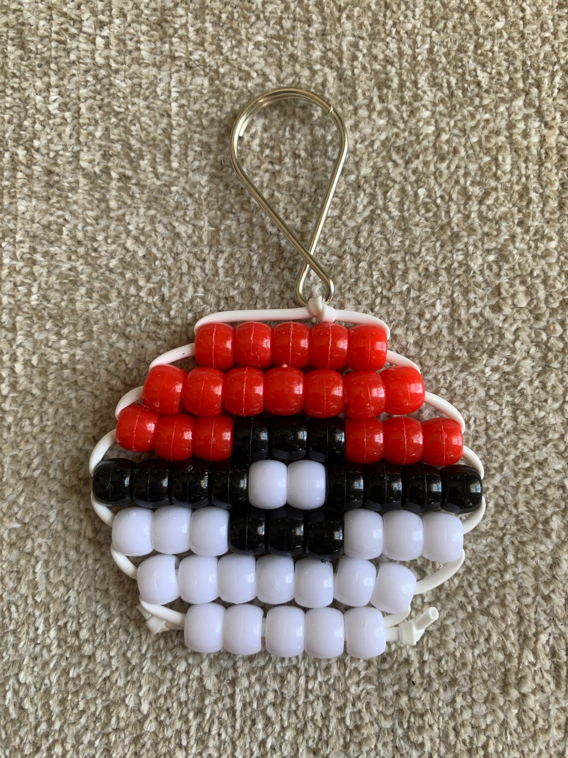 Pokémon Poke Ball Pony Bead Keychains - Etsy
