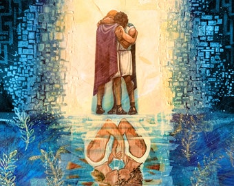 Luc and Oliver From BOYFRIEND MATERIAL 8x10 Matte Print - Etsy