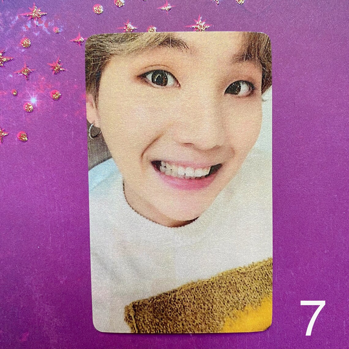 BTS Suga Min Yoongi metallic photocards Set 1 | Etsy