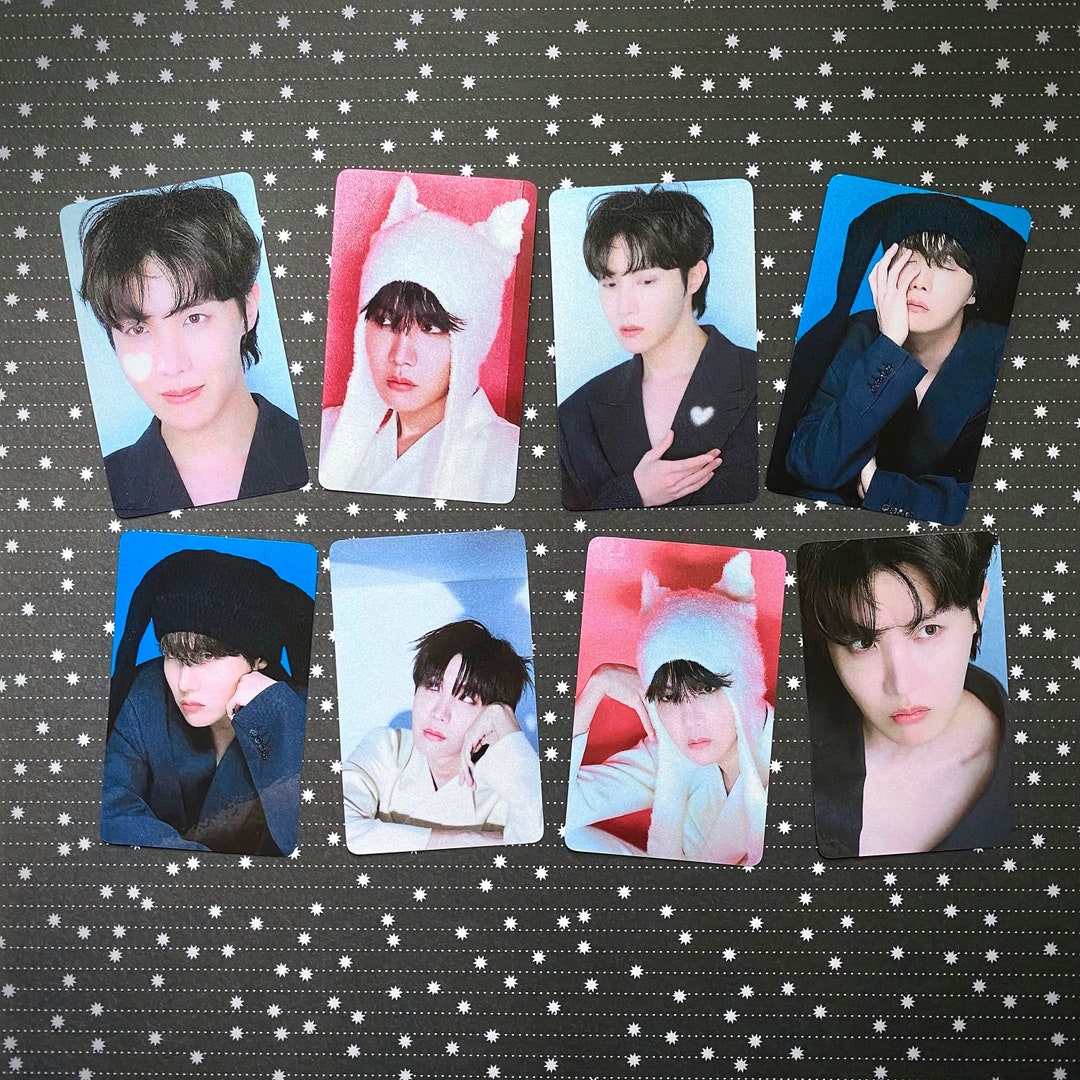 BTS J-hope Jack in the Box Hope Edition Metallic Shimmer Hologram Photocards - Etsy