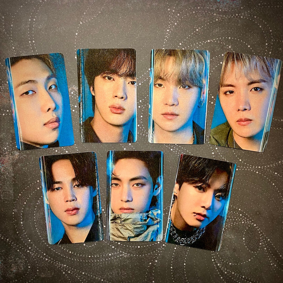 BTS 7 Fates Chakho Metallic Shimmer Photocards - Etsy