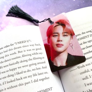 BTS Jimin Mini Bookmarks - Etsy