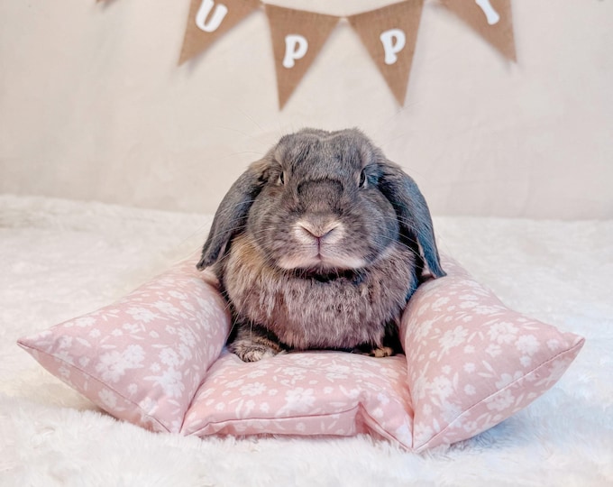 Personalized Bunny Bed | Bunny Lounger Pillow | Bunny Flop Bed | Bunny ...