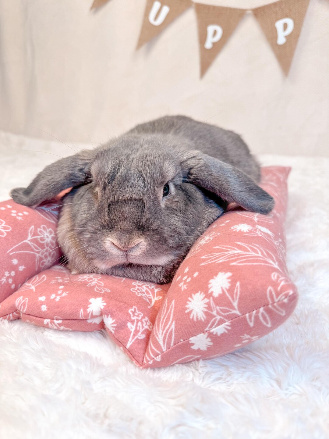 Personalized Bunny Bed | Bunny Lounger Pillow | Bunny Flop Bed | Bunny ...