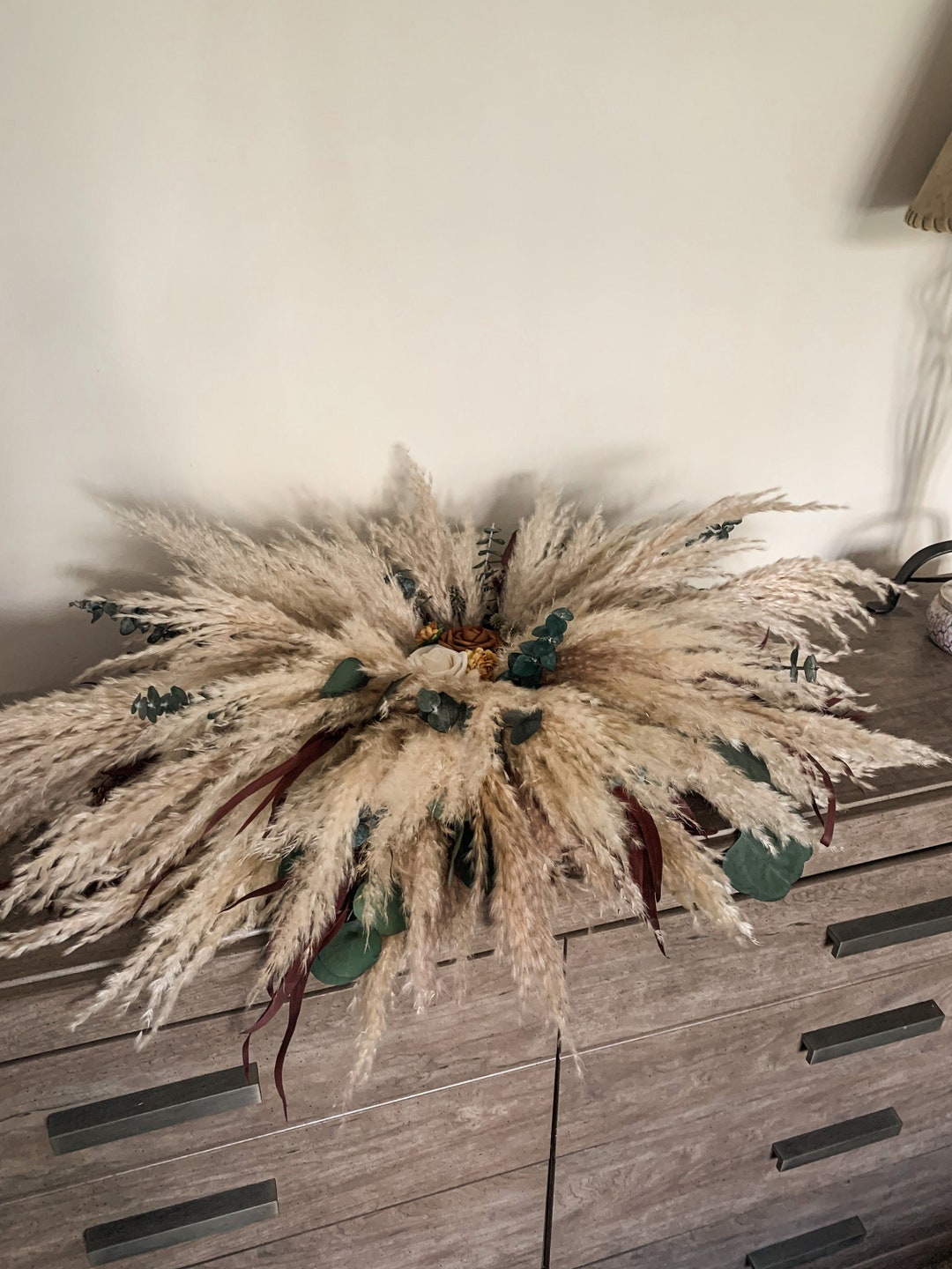 Pampas Grass Centerpiece Boho Wedding Decor Fall - Etsy