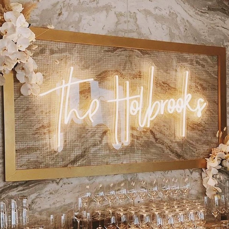 Custom Wedding Neon Sign - Etsy