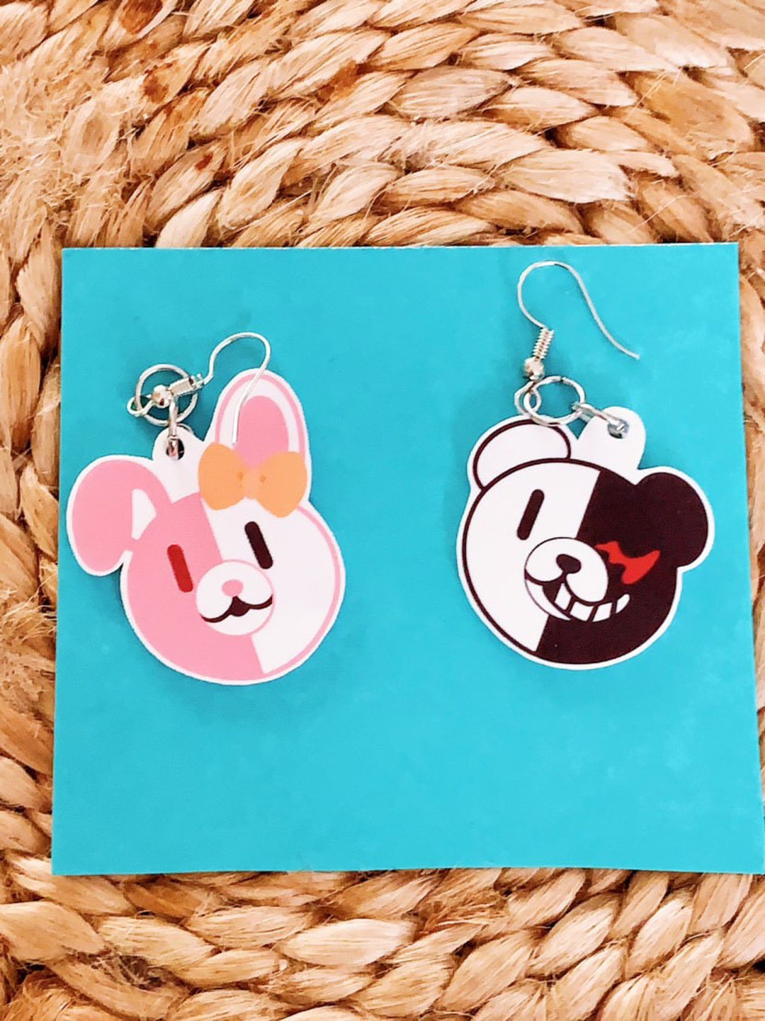 UPDATE Monokuma AND Monomi Dangonronpa Cute Bear Rabbit - Etsy