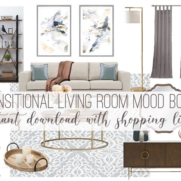Interior Design Vision Board - Etsy