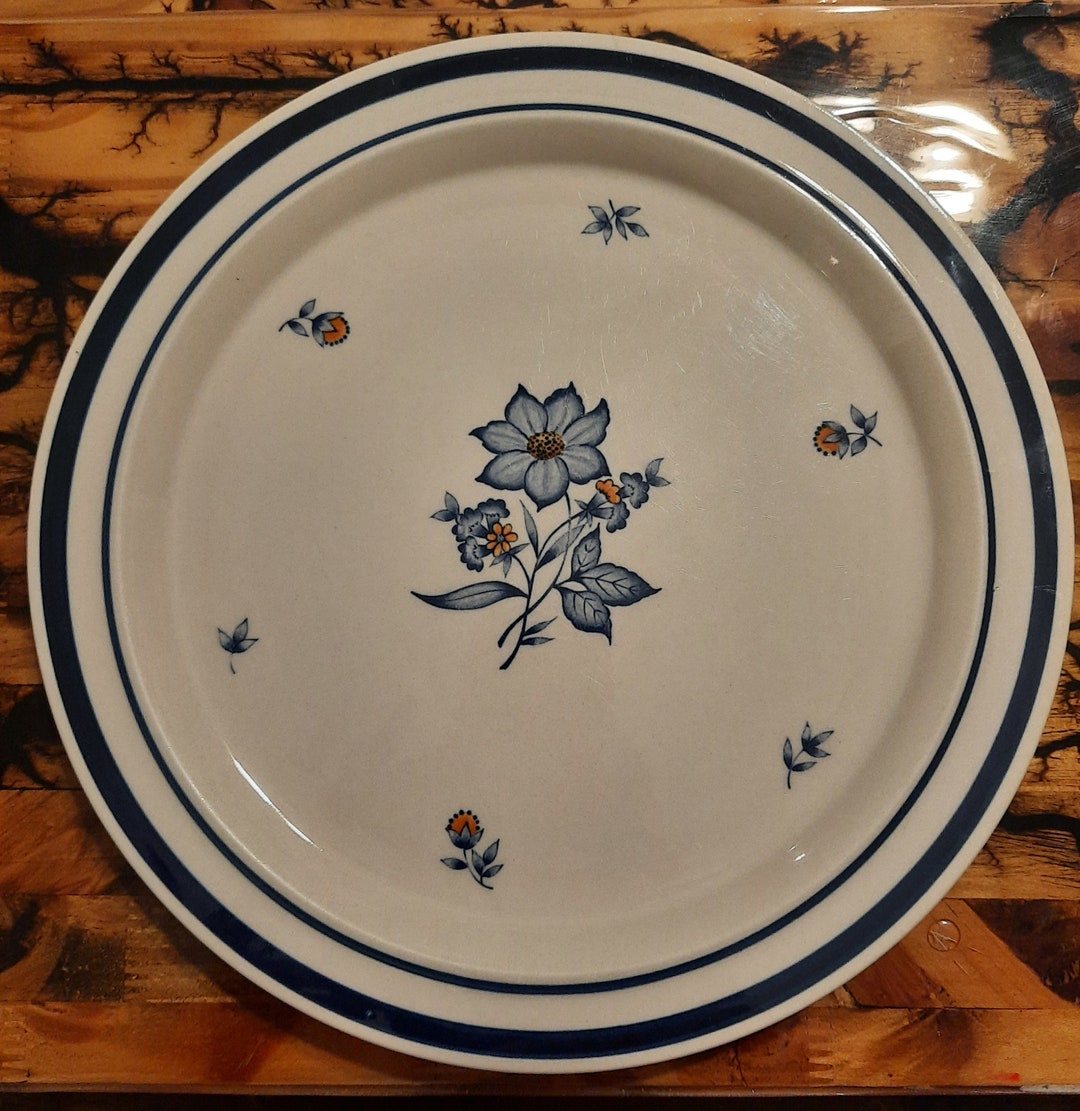 Vintage Newcor Stoneware Versailles Dinner Plate - Etsy