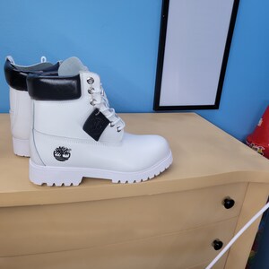 Custom Handmade Timberland Boots Waterproof and Stylish Men's Footwear ...