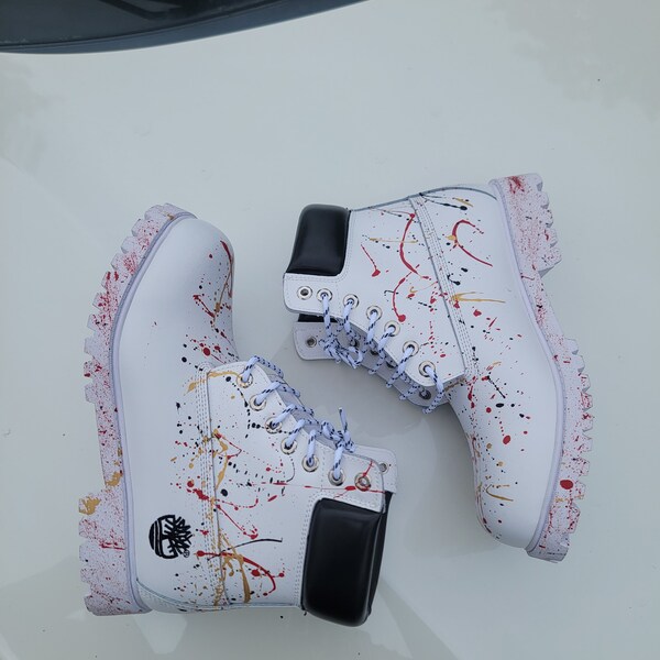 Custom Timberlands - Etsy